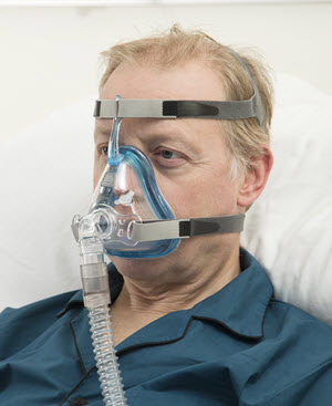 VariFit™ NIV vented mask with anti-asphyxiation valve