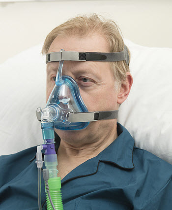 VariFit™ NIV non vented mask with anti-asphyxiation valve